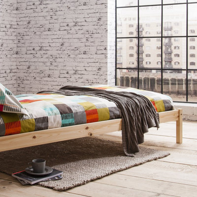 Sussex Single Bed 3ft Bed Frame in Natural Pine