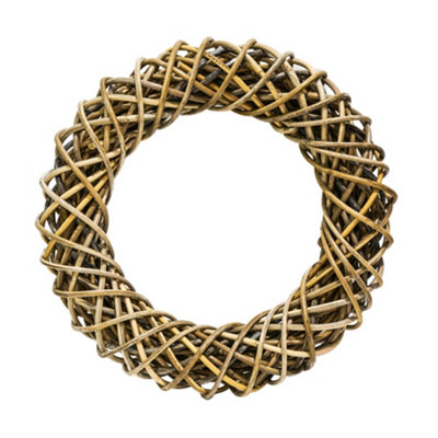 Sustainable Rattan Wreath Diam 40Cm