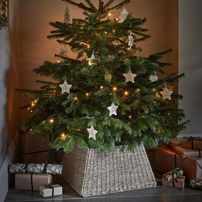 Sustainable Seagrass Foldable Square Tree Skirt H26cm W60cm