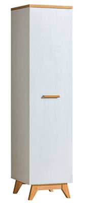 Sven SV2 Slim Hinged Wardrobe - Compact Storage in Anderson Pine ...
