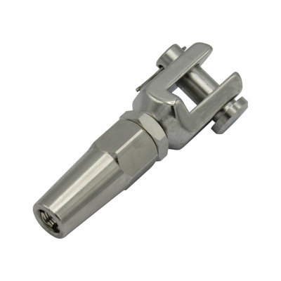 Swageless Fork Terminal Wire Rope 5MM (Stainless Fitting Cable Rigging Jaw)