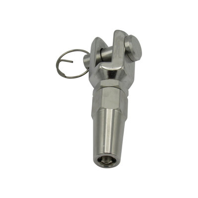 Swageless Fork Terminal Wire Rope 5MM (Stainless Fitting Cable Rigging Jaw)