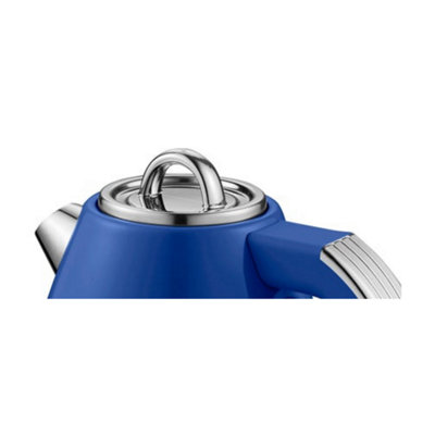 Swan Rangers 1.5 Litre Retro Jug Kettle, Blue, 360 Degree Rotational ...