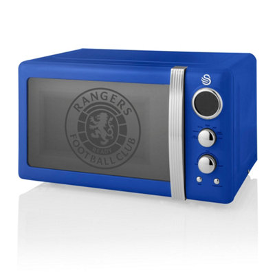 Buy Swan Rangers Retro Digital Microwave, Blue, 20L Capacity, 800W ...