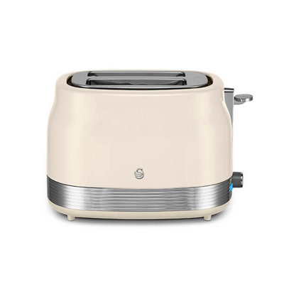 Swan Retro Revive Cream 2 Slice Toaster