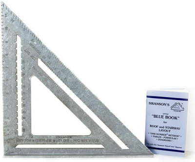 Swanson The Big 12 Speed Square Layout and Measurement Tool Carpentry T0108