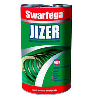 SWARFEGA Jizer Water Rinsable Parts Degreaser Dissolves Oil Grease Tar ...
