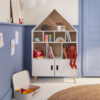Children's house bookcase store