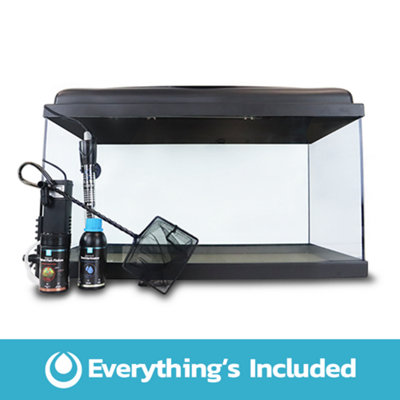 Swell 60cm Aquarium Starter Kit - 54L LED Fish Tank for Tropical ...