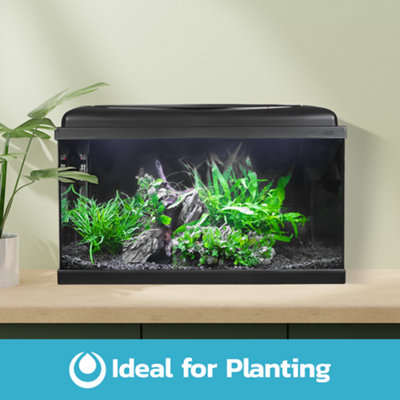 Swell 60cm Aquarium Starter Kit - 54L LED Fish Tank for Tropical ...