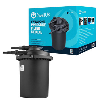 Swell Pressure Filter Deluxe 17000 - Compact Pressurised Pond Filter ...