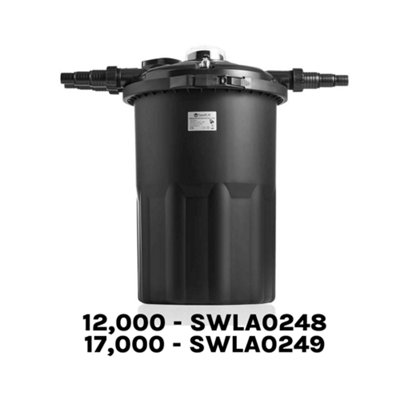 Swell Pressure Filter Deluxe 17000 - Compact Pressurised Pond Filter ...
