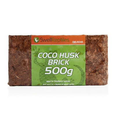Swell Reptiles 500g Coco Husk Block | DIY at B&Q