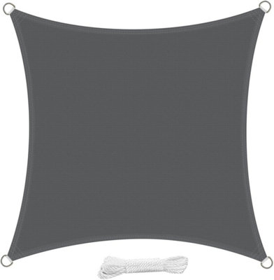 swift Sun Shade Sail 2x2m Square Sail Shade HDPE Breathable 98% UV ...