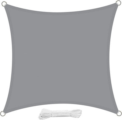swift Sun Shade Sail 3x3m Square Waterproof 98% UV Block Water ...