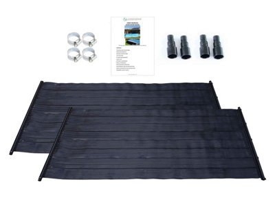 Swimming Kids Pool Hot Water Heater Mat PV Panel Pump Kit Free Sun ...