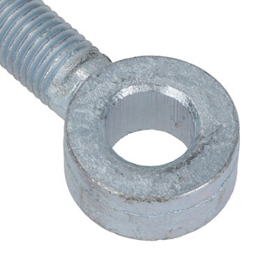 Swing Gate Long Eye Bolts Hinge + Nuts Adjustable Zinc Plated 16 x ...