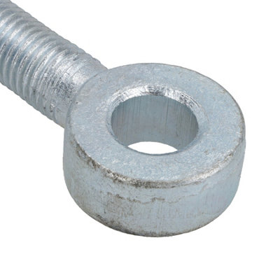 Swing Gate Long Eye Bolts Hinge + Nuts Adjustable Zinc Plated 20 x ...