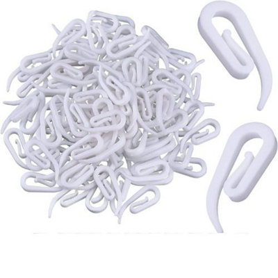 Swish Curtain Hooks (Pack of 120) White (One Size)