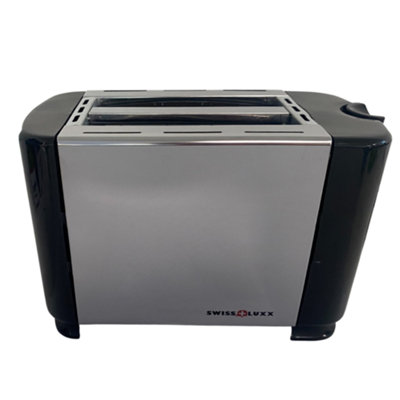 Swiss Luxx 700W Stainless Steel 2 Slice Toaster for Caravans and Motorhomes