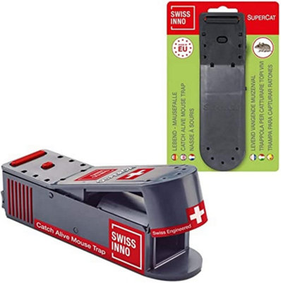 Swissinno SuperCat Catch Alive Mouse Trap