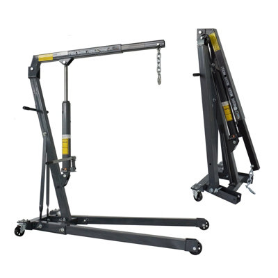 SwitZer 1 Ton Tonne Engine Crane Stand Hoist lift Jack Hydraulic ...