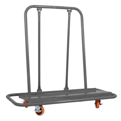 SwitZer Drywall Sheet Cart 2200lb Plasterboard Trolley Portable Panel ...