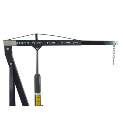 Buy SwitZer Grey 2 Ton Tonne Hydraulic Folding Engine Crane Stand Hoist ...
