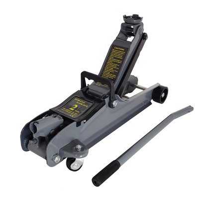 Buy SwitZer Heavy Duty Trolley Jack 2 Tonne Car Lifting Workshop Garage ...