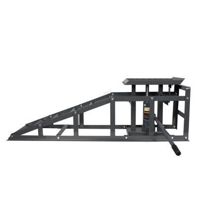 Switzer Metal Vehicle Car Ramp Lift With 2 Ton Hydraulic Jack 1 Pair ...