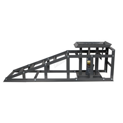 Switzer Metal Vehicle Car Ramp Lift With 2 Ton Hydraulic Jack 1 Pair ...