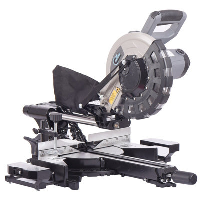 Switzer Mitre Saw 10" Inch Compound Sliding 2000W 230v Single Bevel Cut ...