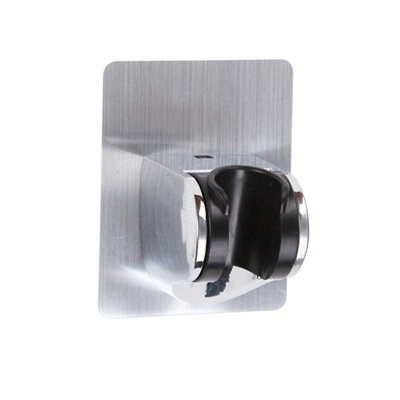 Swivel Shower Head Bracket Adjustable Self Adhesive Shower Arm Mount ...
