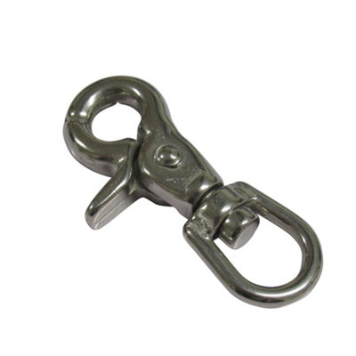 Swivel Trigger Clip Snap Hook 66MM (Stainless Steel Dog Lead Bag Clasp)