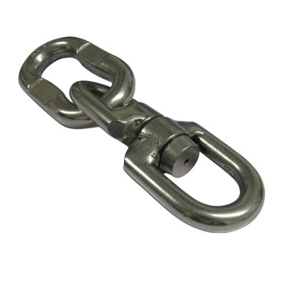 Swivel with Chain Link Combination Eye Eye (16MM Stainless Steel Anti ...