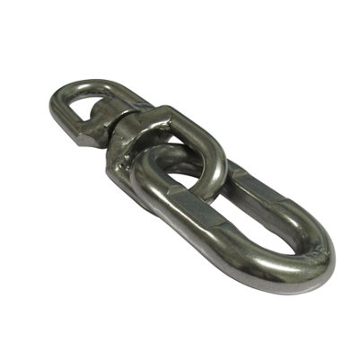 Swivel with Chain Link Combination Eye Eye (16MM Stainless Steel Anti ...