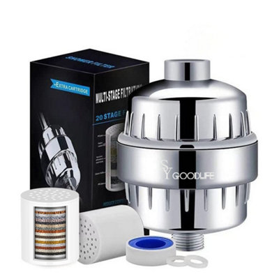 Sygoodlife Portable Universal 20-Level Detachable Shower Filter for ...