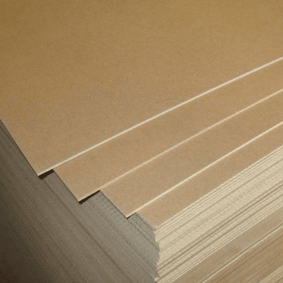 Sylkbuild Standard Hardboard 3.2mm - 2440mm x 305mm (8ft x 1ft) - Pack of 2
