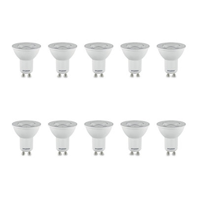 Sylvania Superia RefLED GU10 Cool White 4.2W LED Bulb - 10 Pack