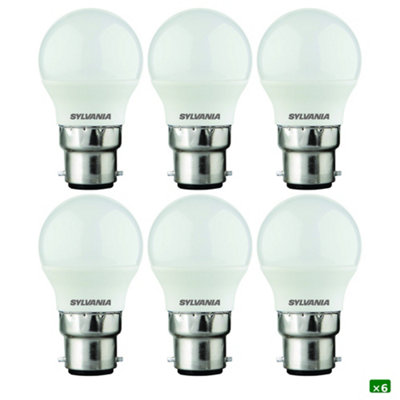 Sylvania ToLEDo Ball LED Light Bulb B22 250 Lumens Warm White 2700K ...