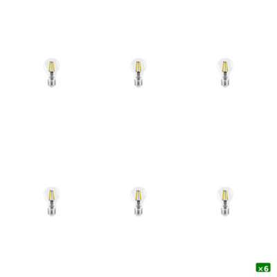 Sylvania ToLEDo Platinum RT LED Filament Light Bulb E27 485 Lumens ...