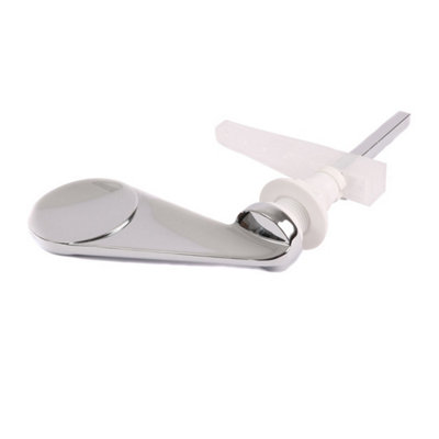 Symphony Paddle Cp Lever Cistern Easy To Use Disabled Handle 1/2"Chrome ...