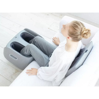 SYNCA Rei Foot, Calf & Lumbar Ottoman Massager Shiatsu & Gua Sha ...