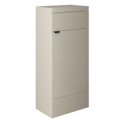 Synergy Blend Bathroom Slim Depth Compact Base Unit 400mm Clay (UNIT ONLY)