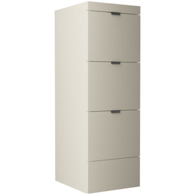 Synergy Blend Contemporary Full Depth Floorstanding Drawer Cabinet Unit ...