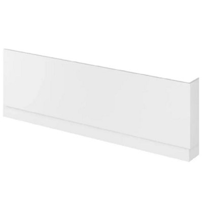 Synergy Kiev Modern Bathroom Rectangular 16mm MDF Wood Bath Tub Front ...