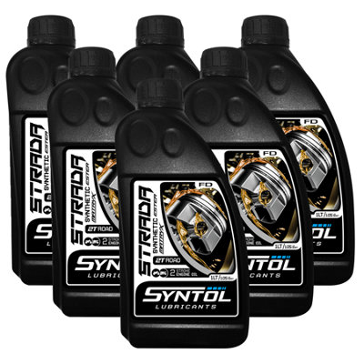 Synthetic 2-Stroke 2T Motorcycle Engine Oil Ester Motocross KTM YAMAHA 6x1L