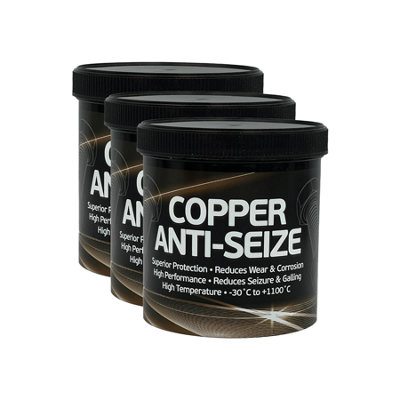 SYNTOL Copper Anti Seize Grease High Temperature Lead Free Compound 3x500g