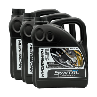 SYNTOL HYDRA MAX HV 46 Heavy Duty Multi Grade Hydraulic Oil 3x4L