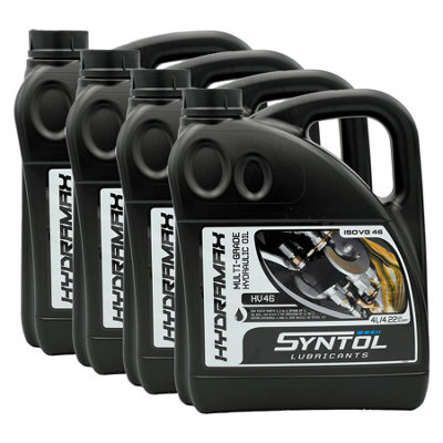 SYNTOL HYDRA MAX HV 46 Heavy Duty Multi Grade Hydraulic Oil 4x4L